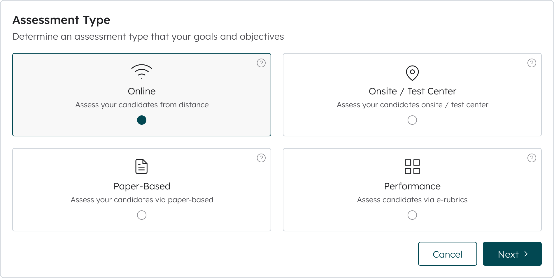 Online Exams (Remote / Test Center) | Examod